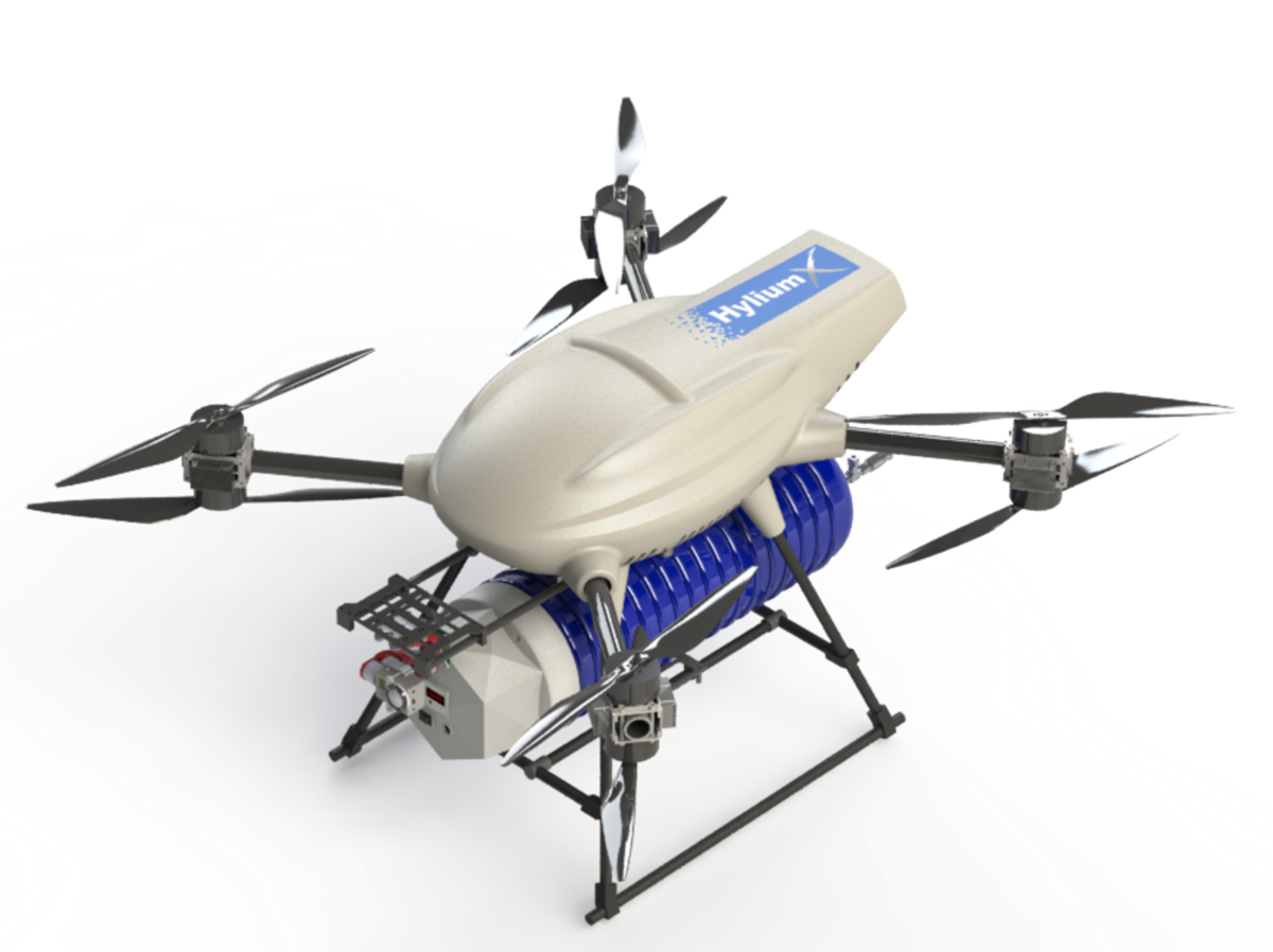 (IT) Presentato un drone a idrogeno liquido in grado di volare per ...