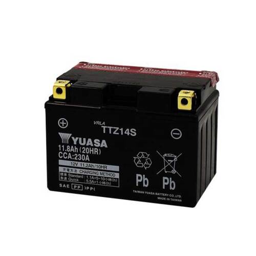 TTZ14S(YTZ14S) / YUASA 유아사 배터리(11.8AH) : 모토링크