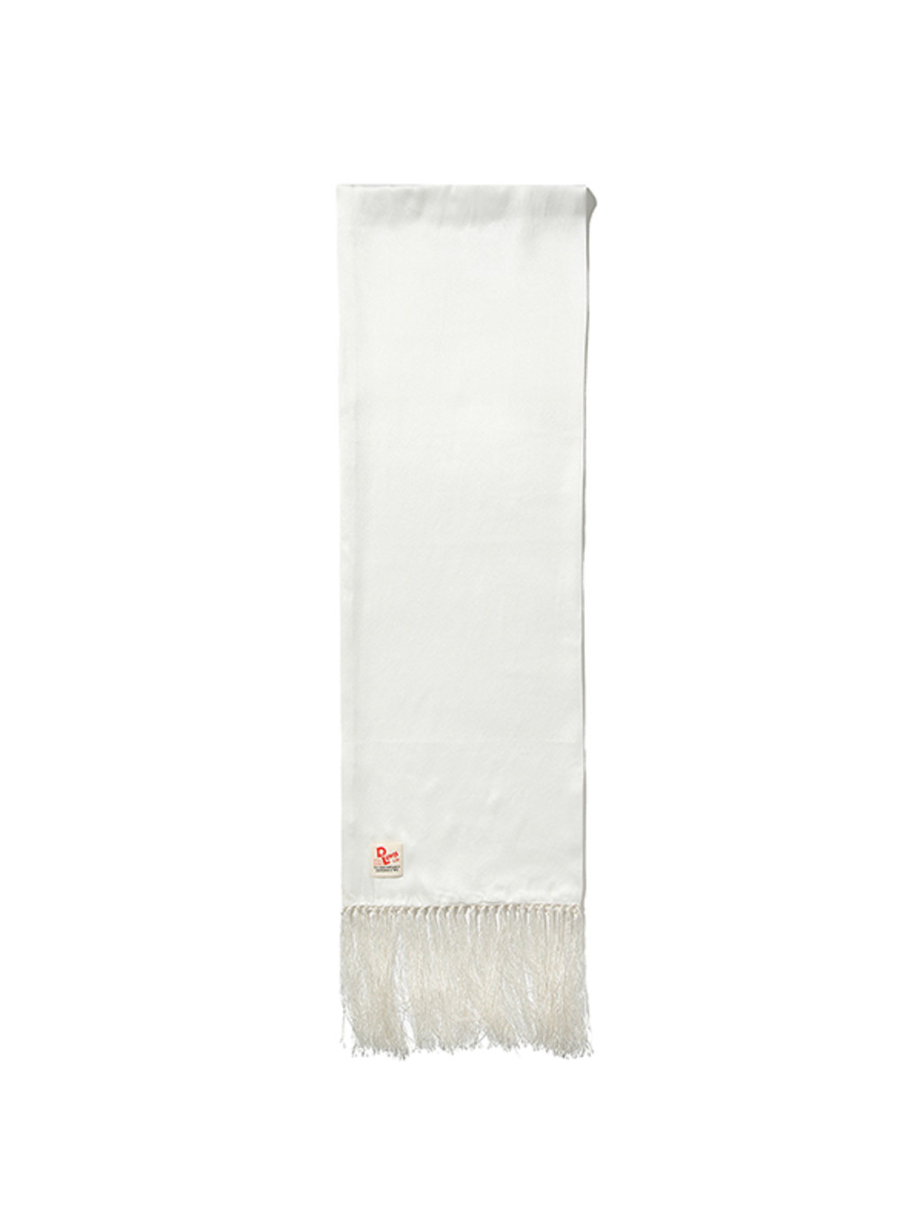 D Lewis Silk Scarf Deluxe / White : HIDE/AND/RIDE