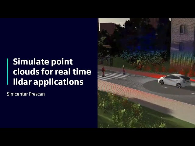 Simcenter Prescan Software : 소프트웨어