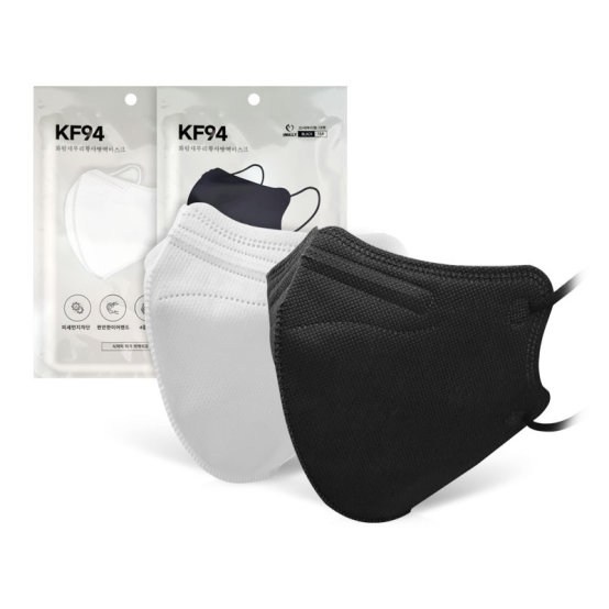 KF94 화림 마스크 새부리형 대형 국산 100매 : 비타마니아