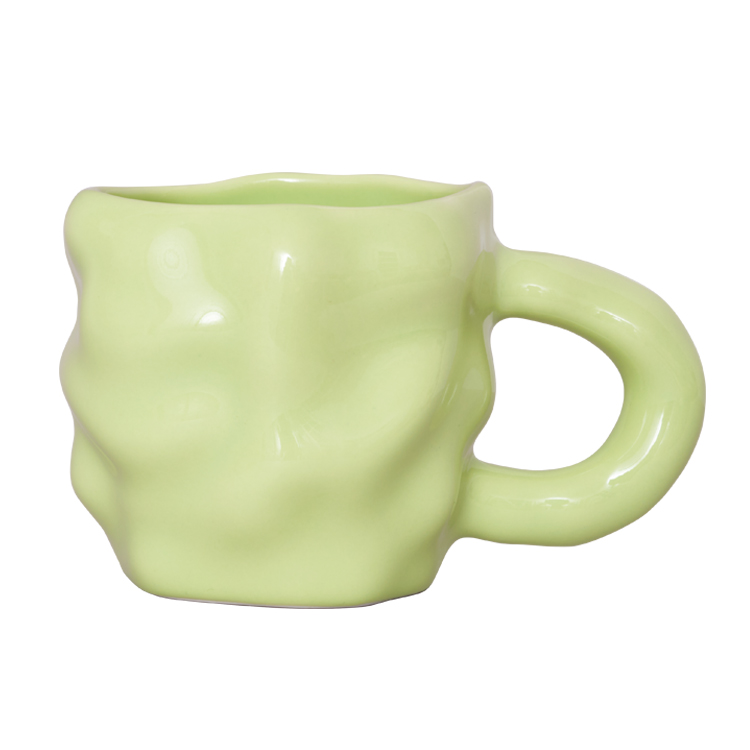 Lumpy Mug - Light Green : MUSHMUSH
