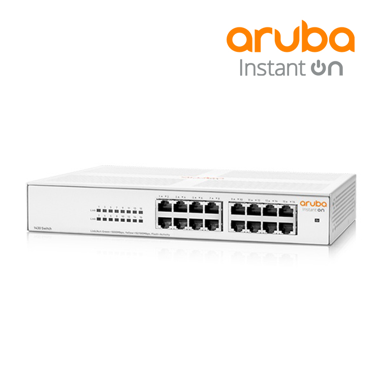 HPE Aruba Instant On 1430 16G [비관리형 / 16Port / 10/100/1000Mbps] 모델명 ...