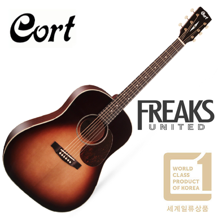 Cort - Earth100SSF NAT 콜트 탑솔리드 통기타 : 프릭스유나이티드