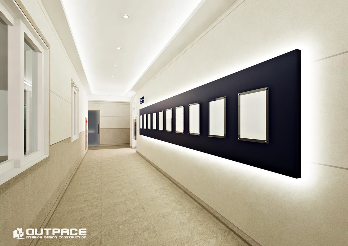 사무실인테리어 파사드 / FACADE 3D DESIGN : (주)아웃페이스디자인