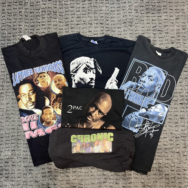 01 tupac monotone portrait print fade tee : soberseoul
