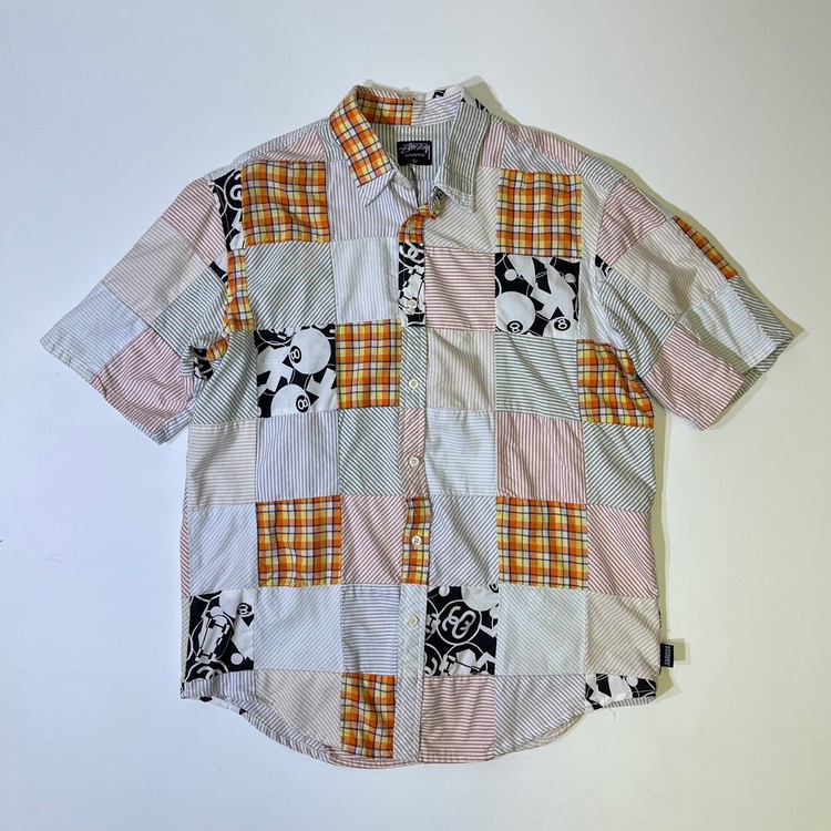 STUSSY patch work shirts (100-105) : OLDCOMPANY(올드컴퍼니)