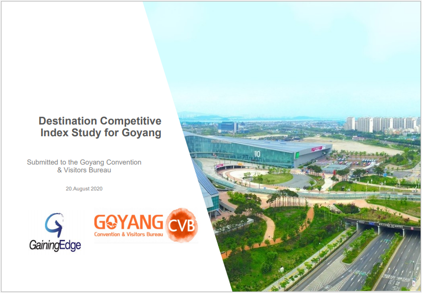 Goyang City Destination Competitive Index Report : GOYANGCVB