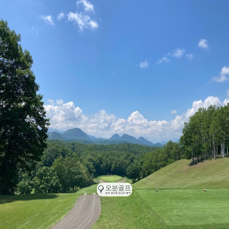 일본 북해도 삿포로미나미 골프클럽 코마오카코스