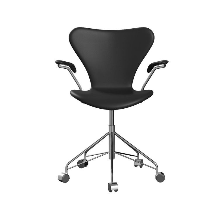 [FRITZ HANSEN 프리츠한센] Series 7 Chair 3217 Leather, Swivel Armchair | 시리즈 ...