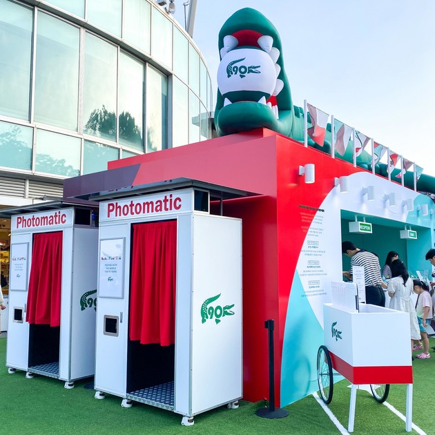 라코스테 90주년 팝업스토어 : Photomatic®