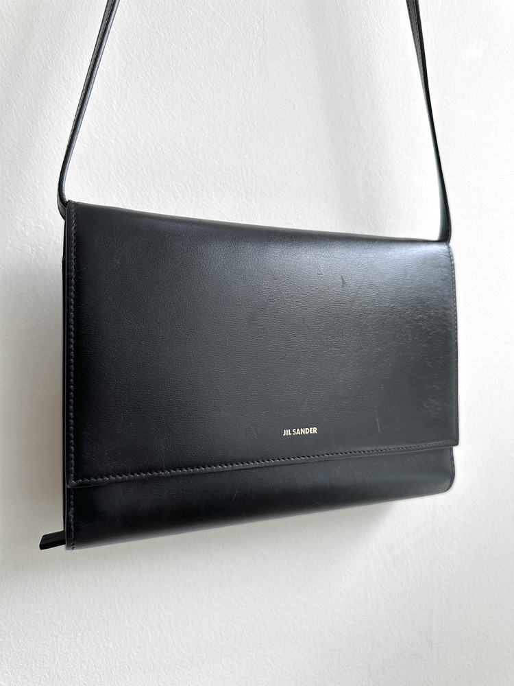 JIL SANDER CROSS BODY WALLET BAG : oaens