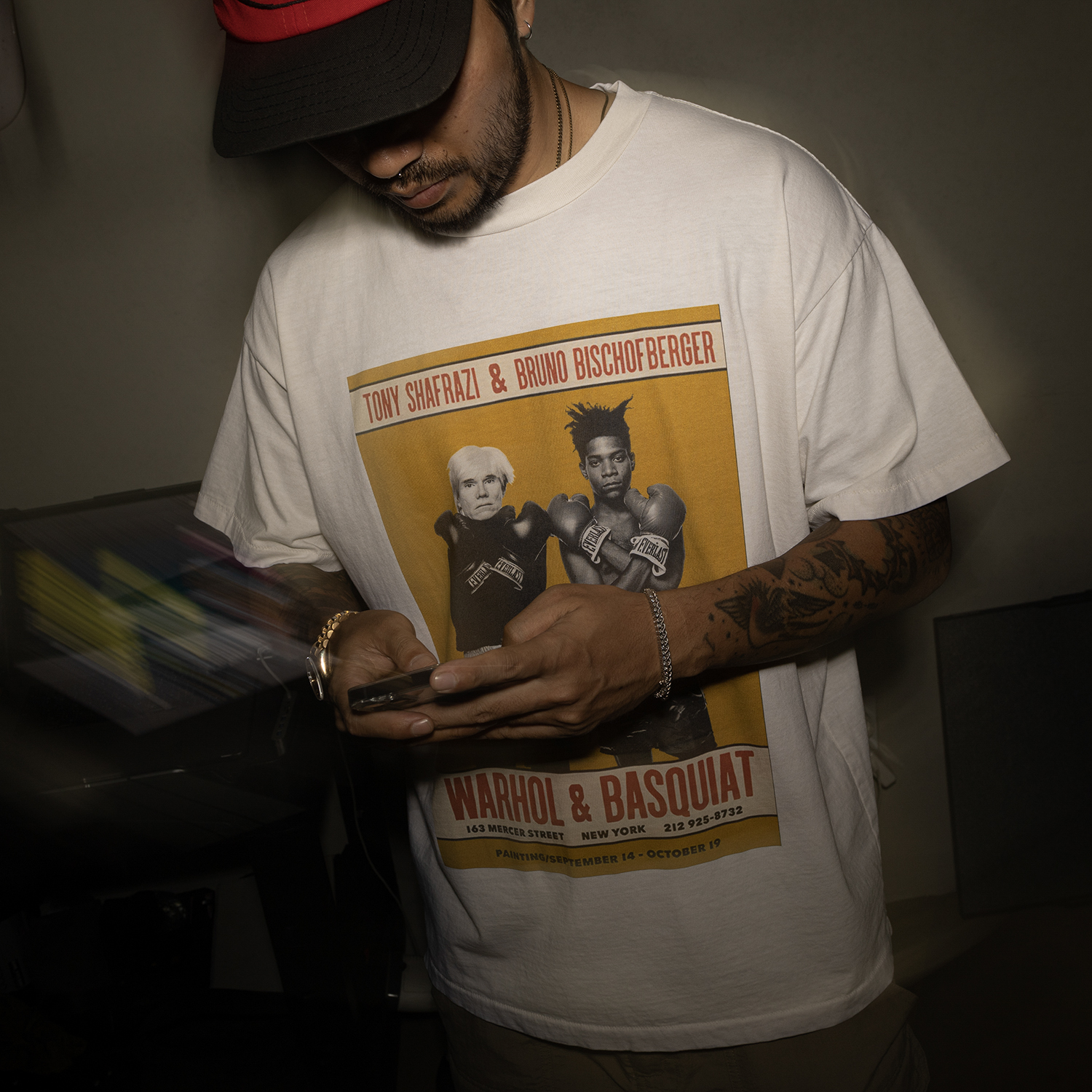 23ss sober 'Andy warhol and jean michel basquiat' , 'Indefinite sober ...