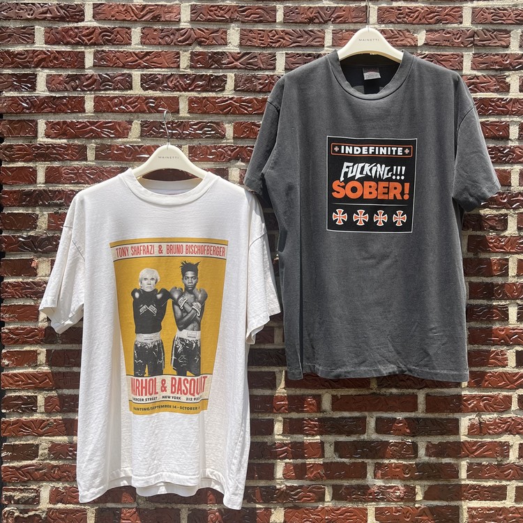 23ss sober 'Andy warhol and jean michel basquiat' , 'Indefinite sober ...