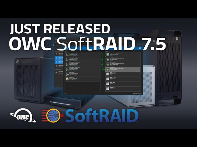 OWC SoftRAID 7.5가 출시되었습니다! : WIZPLAT