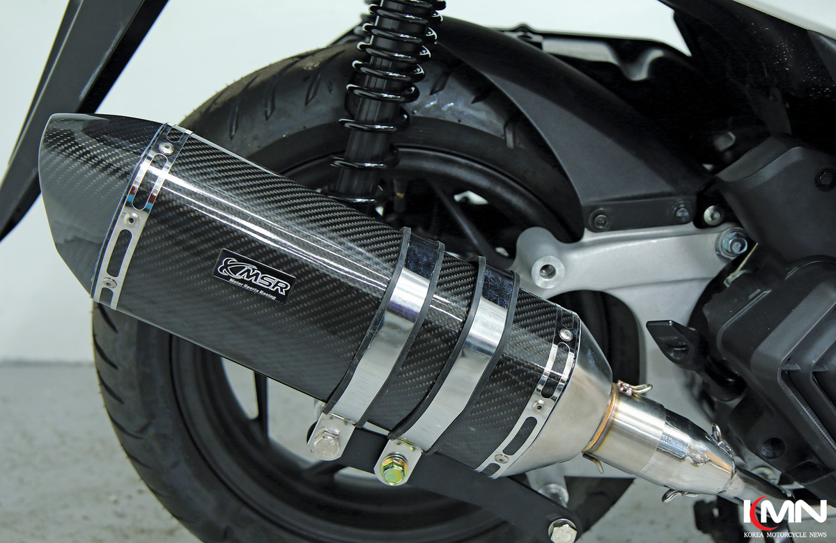 뉴아이템_MSR, PCX용 머플러 4종 출시 : 한국이륜차신문