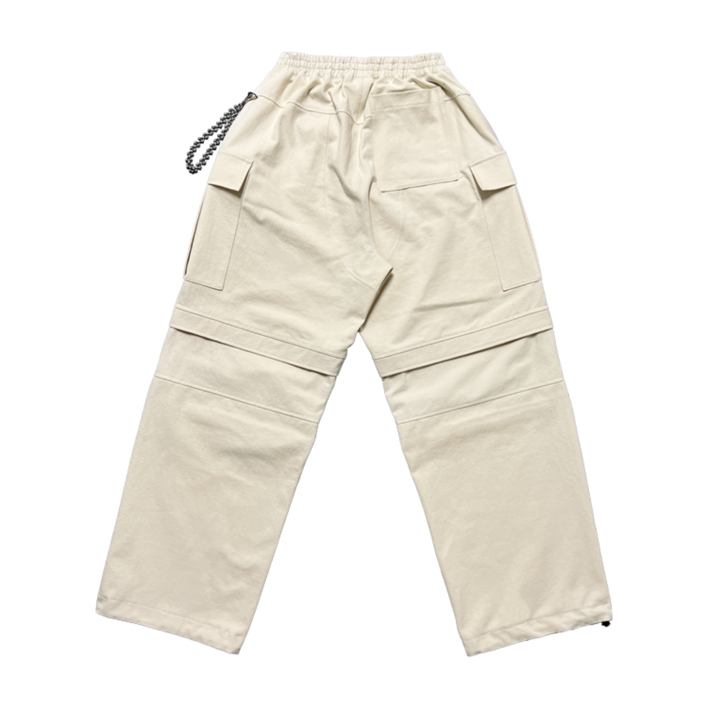 3차 발매 Chain Cargo Pants (Ivory) : 홀리웨이브