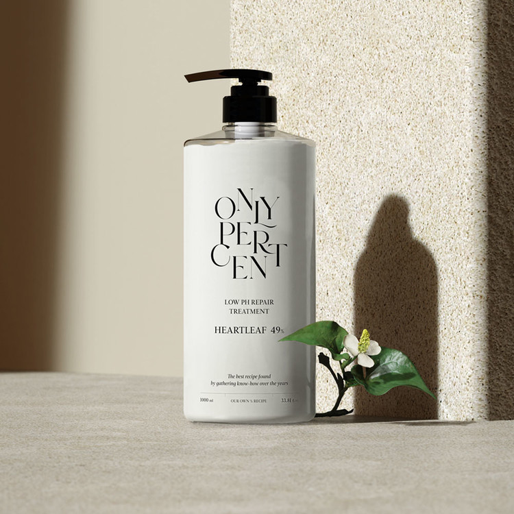 온리퍼센트 어성초 49 약산성 리페어 트리트먼트 1000ml : 셀렉트픽