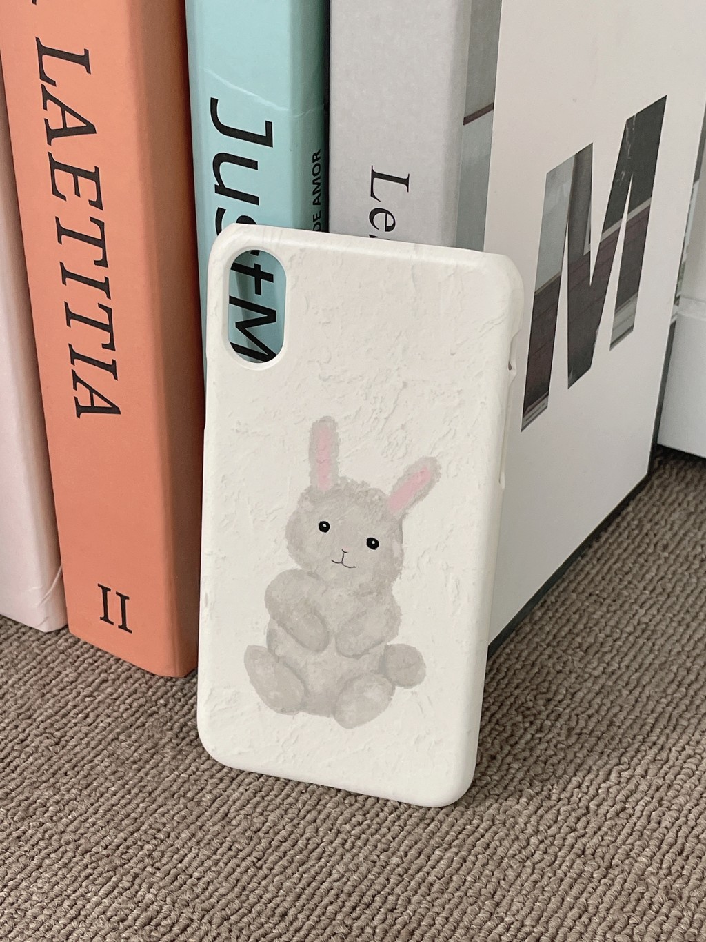 [폰케이스] RABBIT LOVES ME PHONE CASE (Only 토끼) : 르세임디 LE SAMEDI