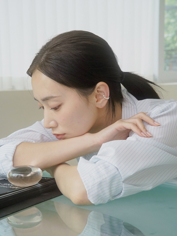 젠디로 ALL SILVER (Earrings) : 쉬앤링