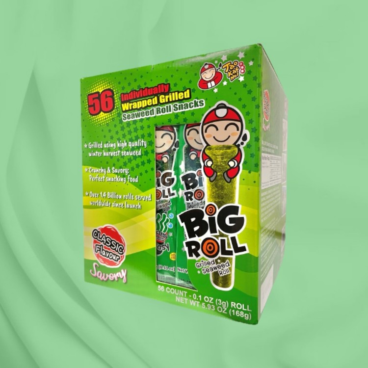 타오케노이 빅롤 김 스낵 168G (3G X 56) COS : 리빙코스