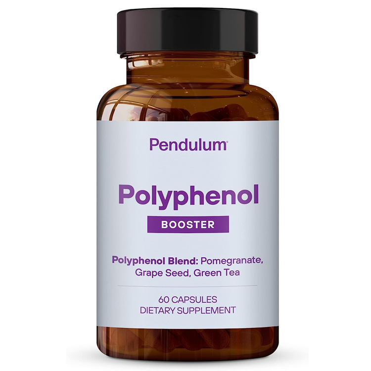 펜듈럼, 폴리페놀 부스터 (석류, 포도씨, 녹차) - 60 캡슐 / Pendulum Polyphenol Booster, Antioxidant from Superfoods ...