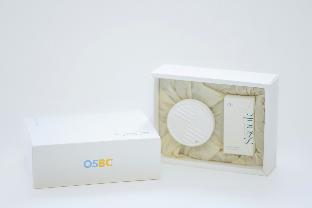 [2023] 취 X OSBC '떡살디퓨저 & 향드롭퍼 선물세트' : 취 Chwi