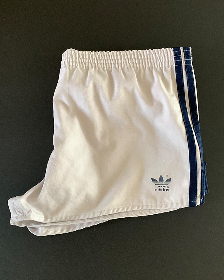 80's Adidas USA Polyester Cotton Short Pants : lilisun