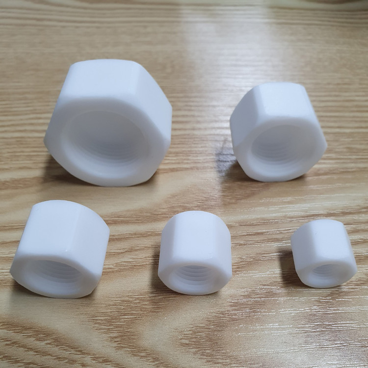 [Fitting] PTFE 테프론 너트 캡 PT NPT 플러그 클로저 마개 뚜껑 plug 마감 teflon 암나사캡 암나사탭 ...