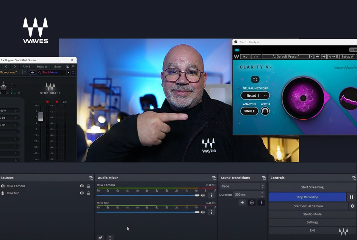 [Waves] OBS Studio를 통해 스트리밍을 할 때 오디오 퀄리티를 최대화하는 방법 : BLS : 프로모션과 공지사항