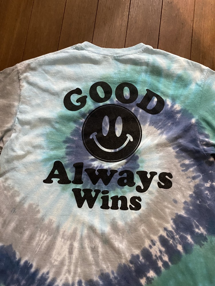 Good Always Wins Tie-Dye T-shirt (103) : 라이트하우스 스토어