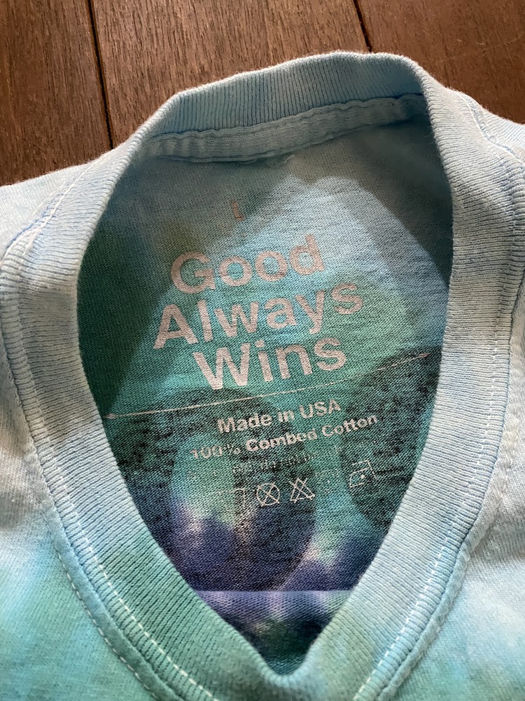 Good Always Wins Tie-Dye T-shirt (103) : 라이트하우스 스토어