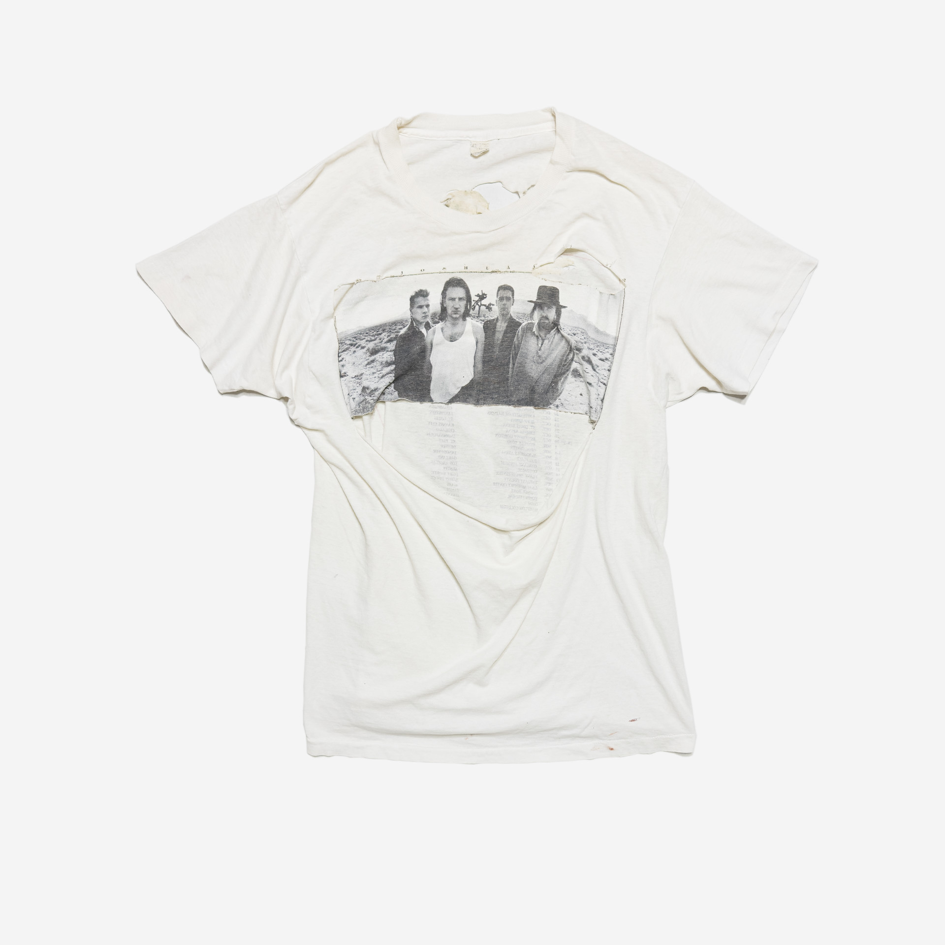 EXHIBITION_Boro Vintage Collection - "U2" The Joshua Tree Tour Merch T ...