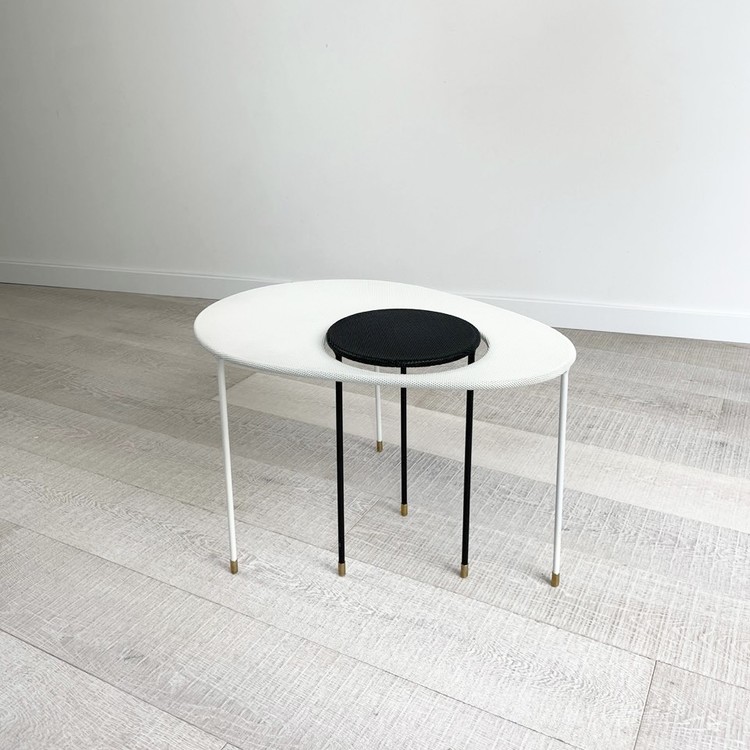 Kangaroo Table by Mathieu Matégot from Gubi, Denmark : enscene