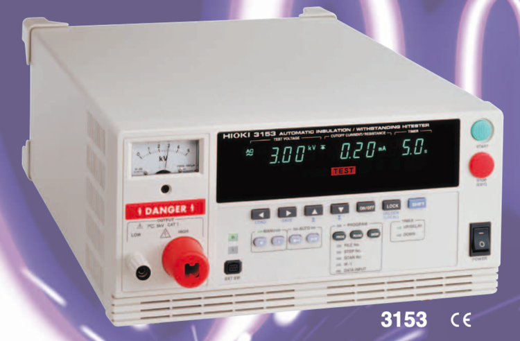 HIOKI 히오키 3153 – 자동 절연 내압 시험기 (가격문의) : 굿맨시스템