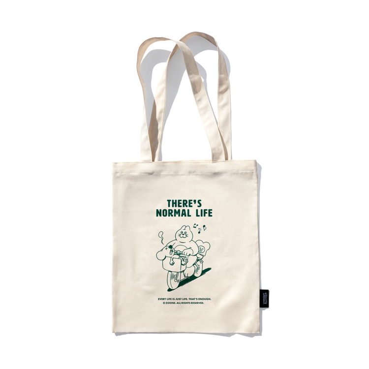 ZIZONE ECO BAG (NORMAL LIFE) - GREEN : ORIGIN STORE