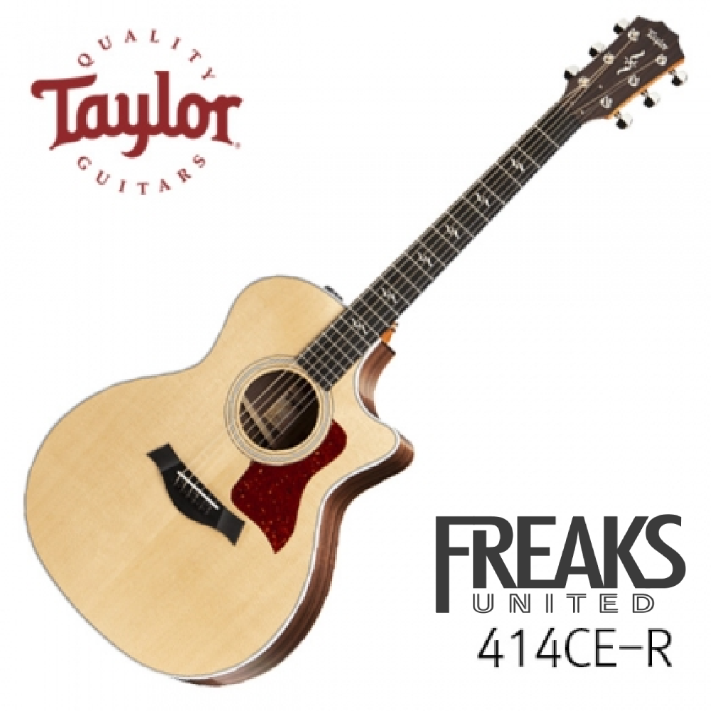 Taylor 414CE-R 테일러 통기타 픽업장착모델 로즈우드 측후판 : 프릭스유나이티드