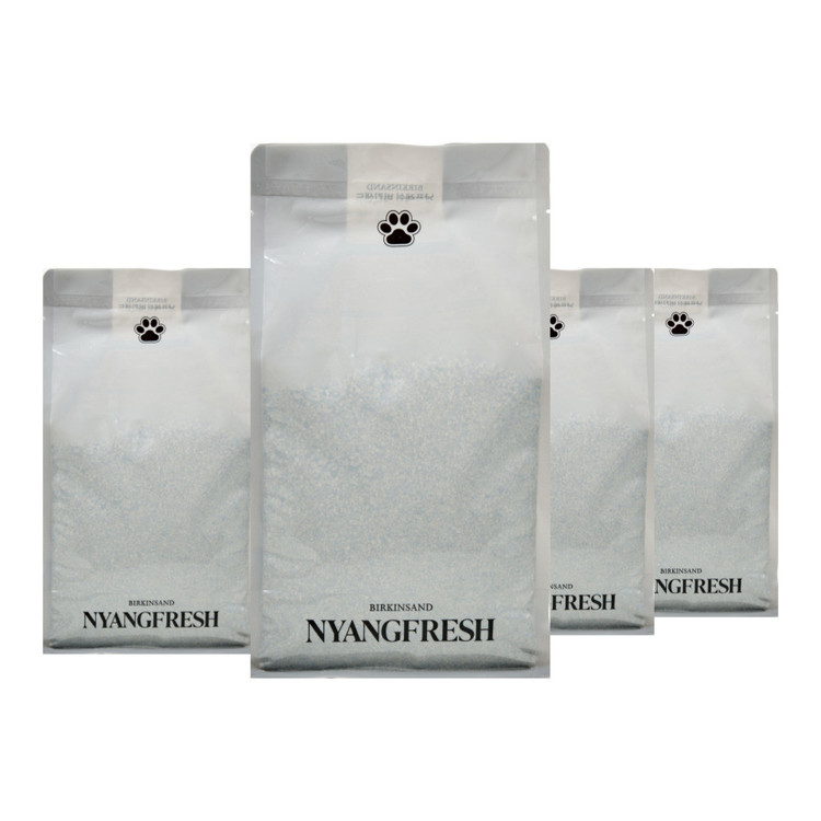 버킨샌드 3KG x 4개 냥프레쉬 SSS급 벤토나이트 고양이모래 : 냥프레쉬