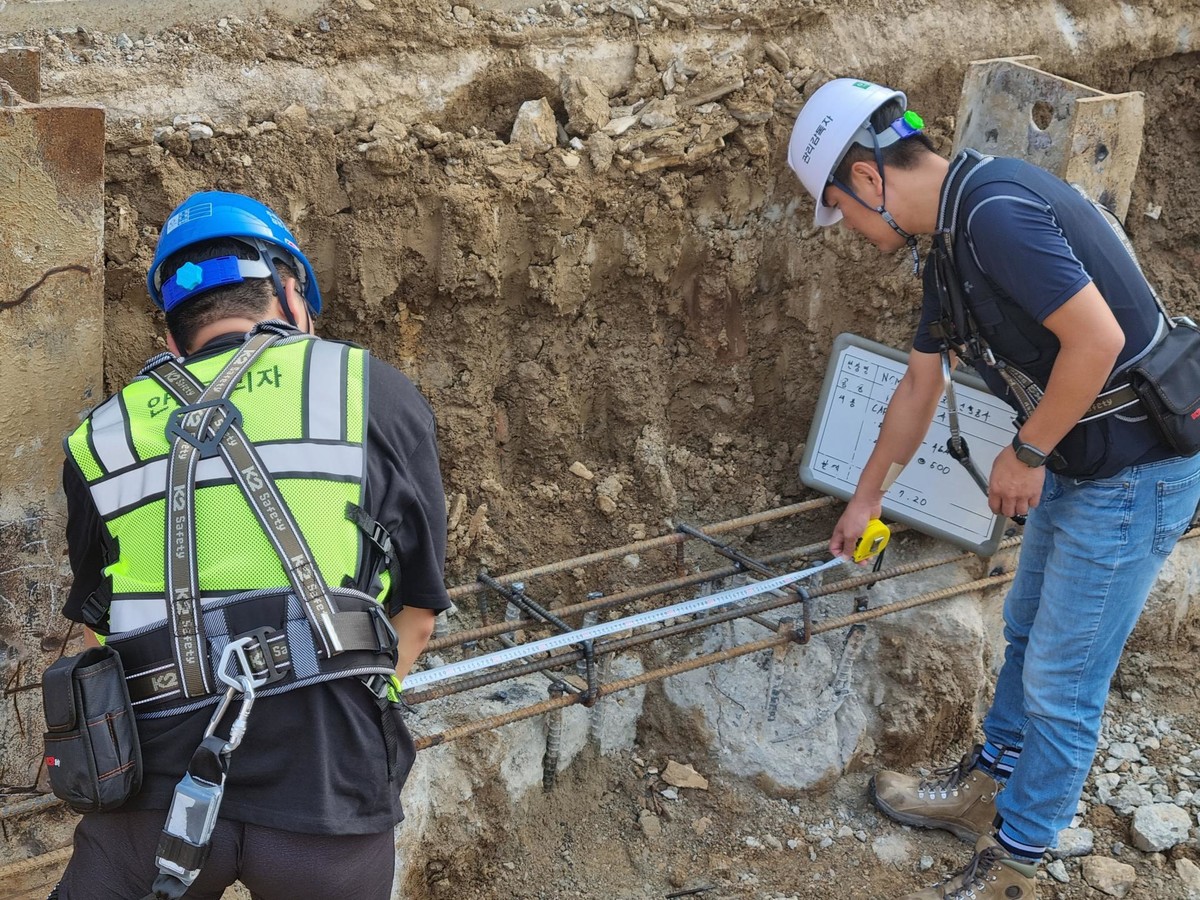 [2023년 7월 20일] 아침조회, 계측기 천공, cip cap철근 검측 : NCMN 비전센터