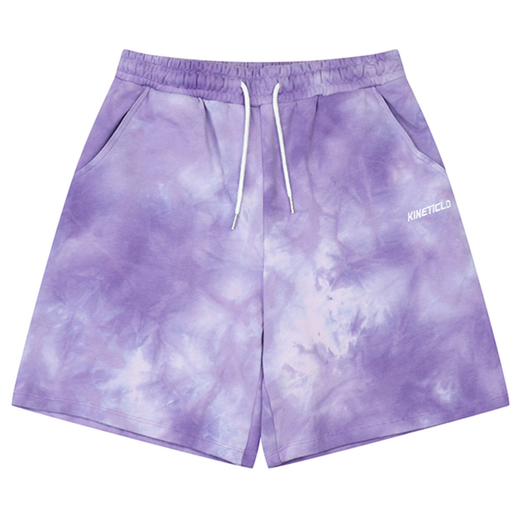 COTTON100 WATER PRINT HALF PANTS