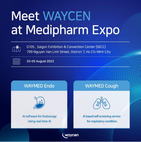 Waycen at Medipharm 2023 : Exhibition