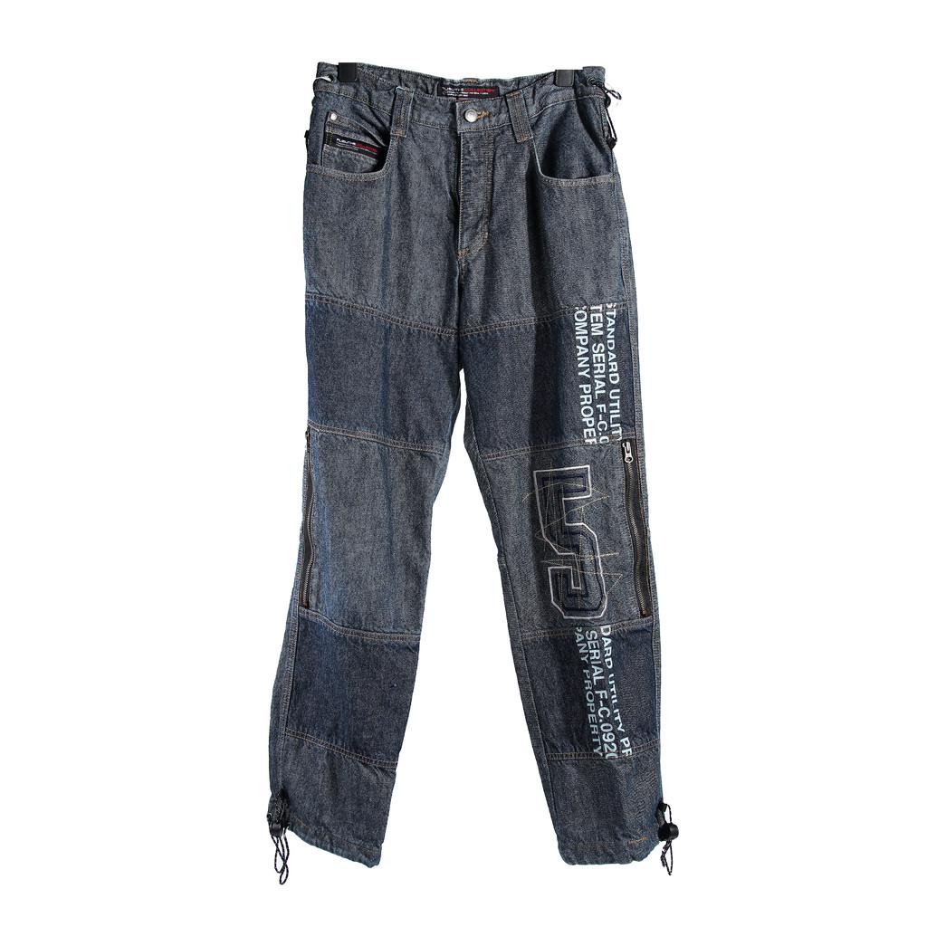 [3] 푸부 / 165/72A / 72 / 95 / 공용 / 무릎에 주머니, 밑단과 허리 스트링 : 기시히