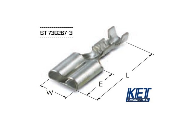 250 터미널 / 1롤(5000개) / KET / ST730267-3 / 단가 문의 후 구매가능 : 하네스몰