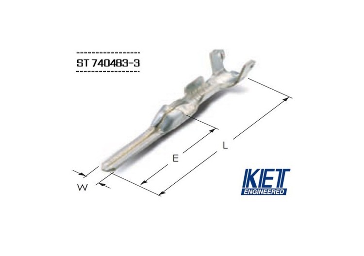 ST740483-3 / SWP 터미널 / 1롤(2500개) / KET / 소량판매가능 / 단가문의 후 구매가능 : 하네스몰