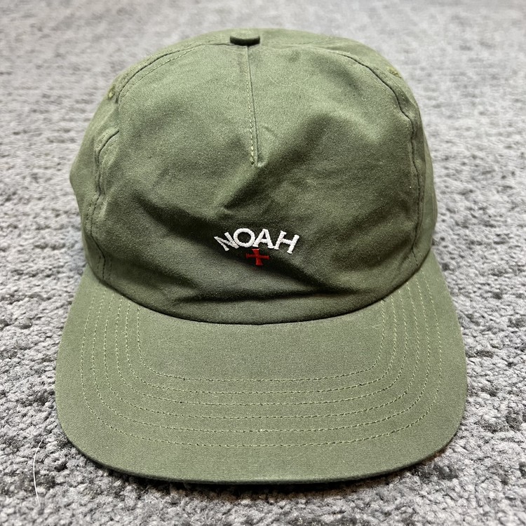 noah core logo 5panel khaki twill cap : soberseoul