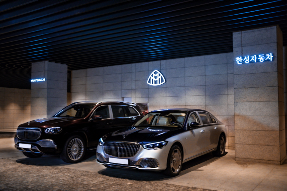 메르세데스 벤츠 공식 딜러 한성자동차는 조선 팰리스 서울 강남 럭셔리 컬렉션 호텔과 파트너십을 체결하고 메르세데스 마이바흐 브랜드의 럭셔리 가치를 전달하기 위한 특별