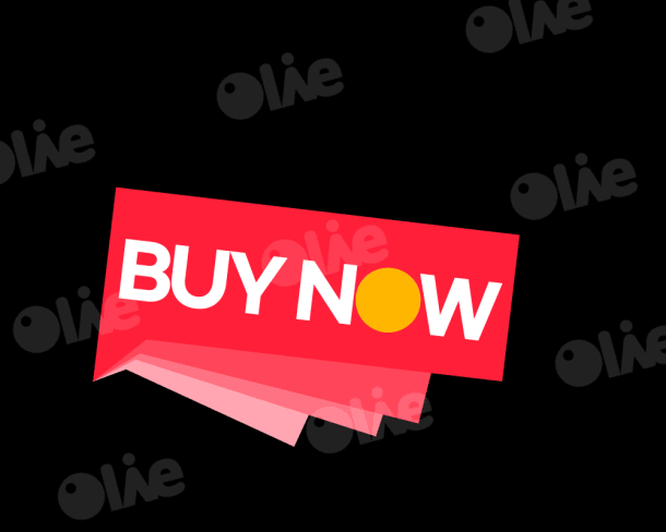 'BUY NOW' 말풍선 (투명 GIF) : 올리브크레아(OliveCrea)