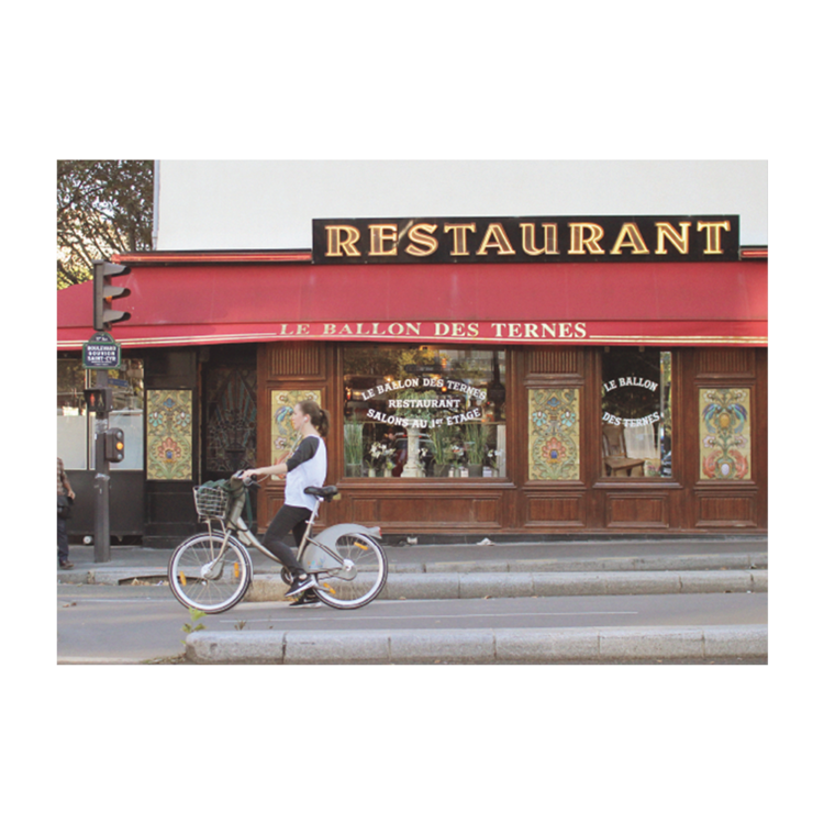 Basic Poster - Paris 02. Riding : Beesket Studio 비스켓스튜디오