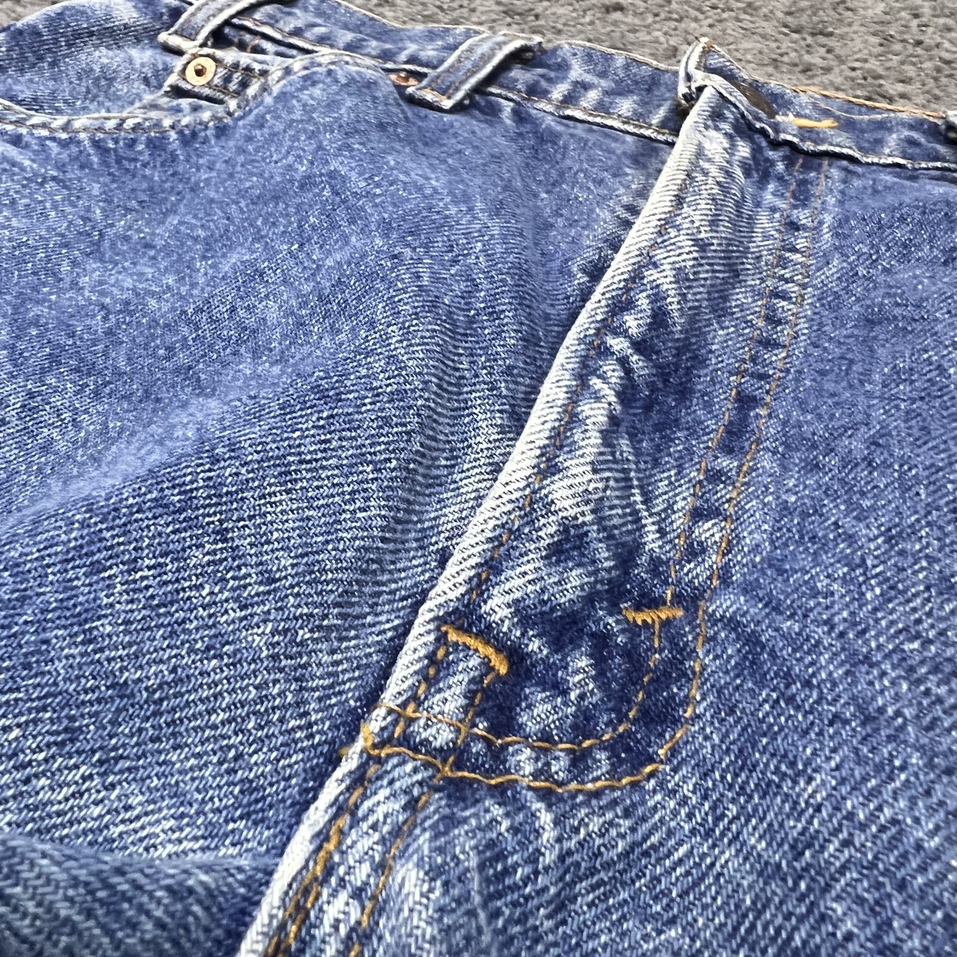 90s levis 505 orange tap cut off sz.34X30 : soberseoul
