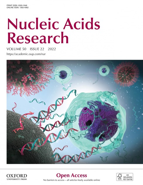 [Nucleic Acids Research] Front cover art : 바이오 메디컬 콘텐츠 제작 전문 바이오아트랩